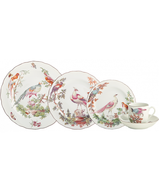 CHELSEA BIRD 5 PC PLACE SETTING