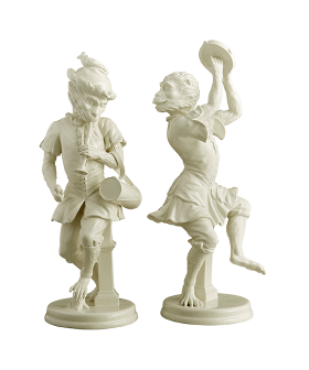 DANCING WHITE MONKEYS, PAIR